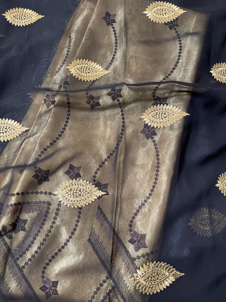 Black/Gold/Copper Brown Bac Set - Dumar Collections – Fine Fabrics and More